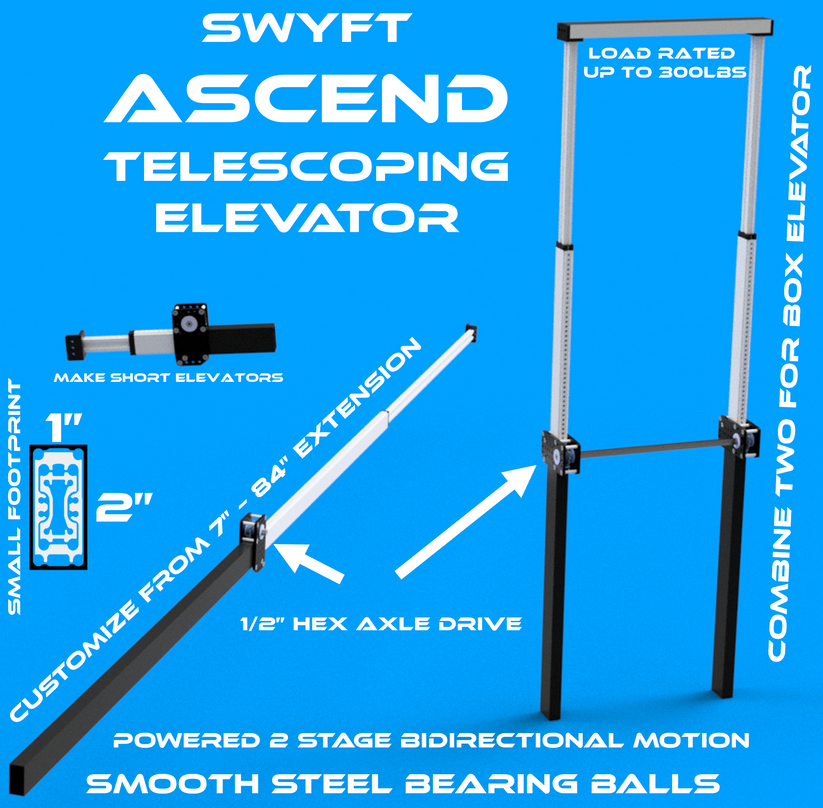 SWYFT Ascend FRC Telescoping Elevator – SWYFT Robotics